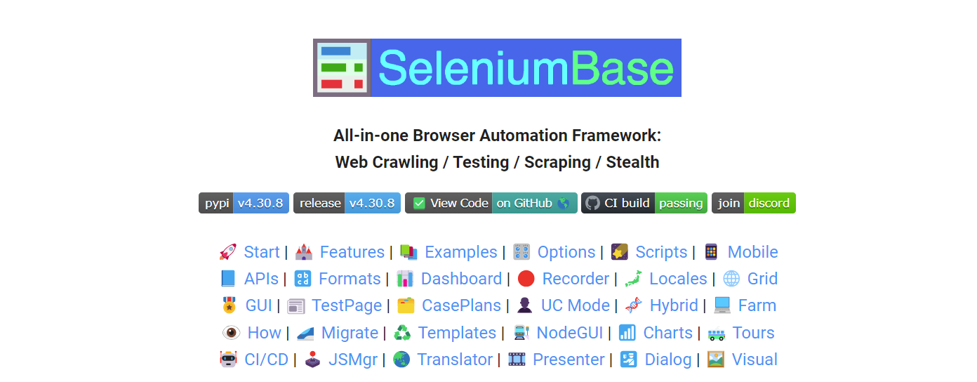 用SeleniumBase制作产品Demo
